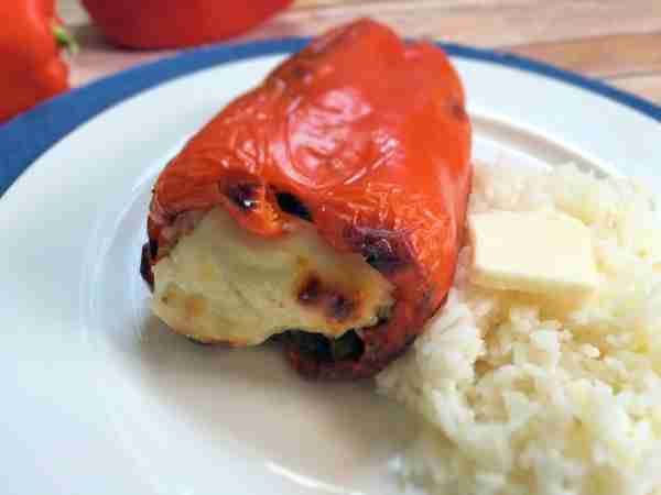 Stuffed Bell Peppers - gefüllte Paprika ⋆ My German Recipes