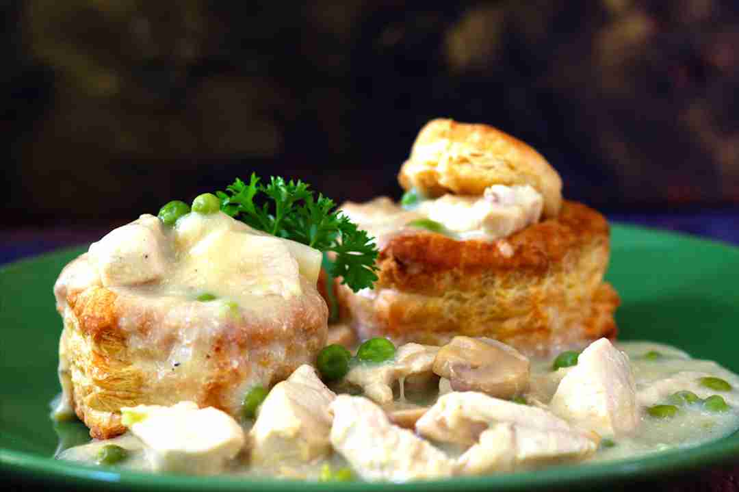 Chicken Pot Pie - Chicken Ragout Fin ⋆ My German Recipes
