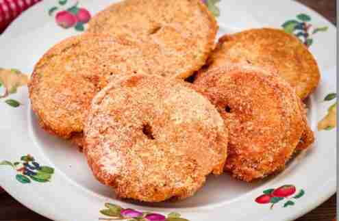 Apple Beignets - Apple Cookies ⋆ My German Recipes
