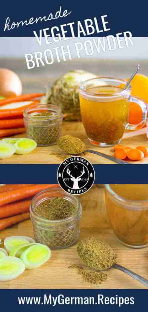 How to make Instant Vegetable Broth ⋆ My German Recipes