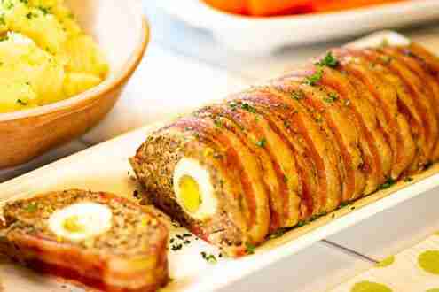 German Meatloaf "Falscher Hase" (Fake Rabbit) ⋆ My German Recipes