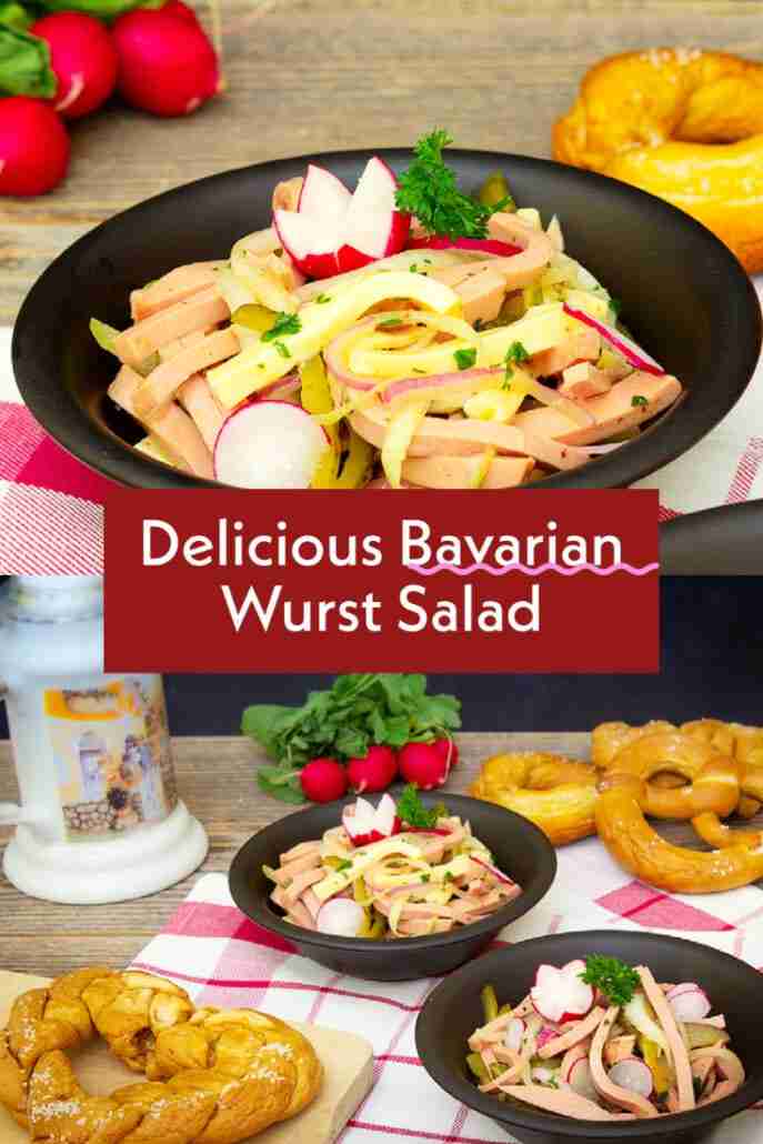 Bavarian Wurst Salad & Swiss Wurst Salad ⋆ My German Recipes