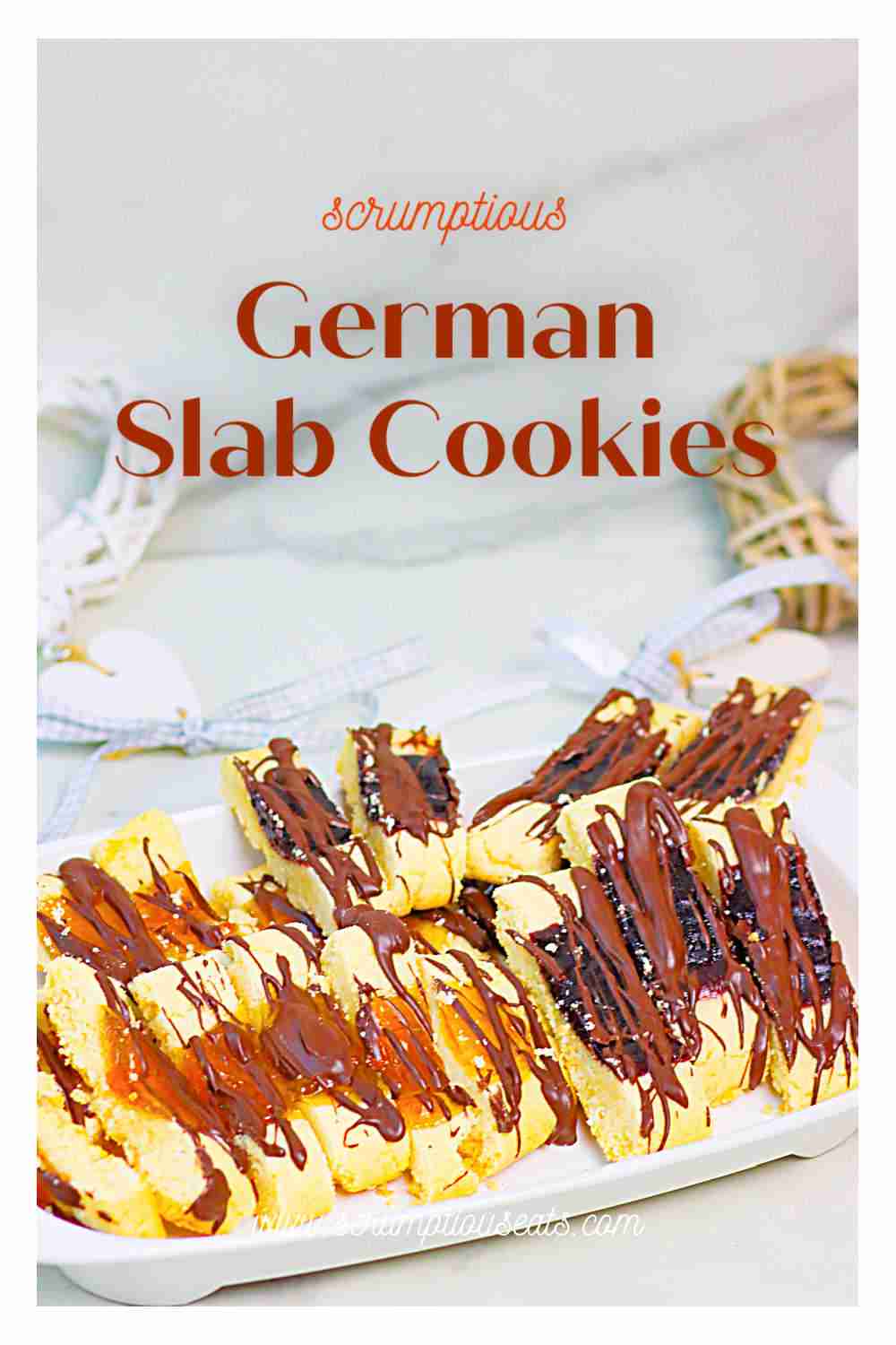 Slab Cookies - German Style ⋆ My German Recipes