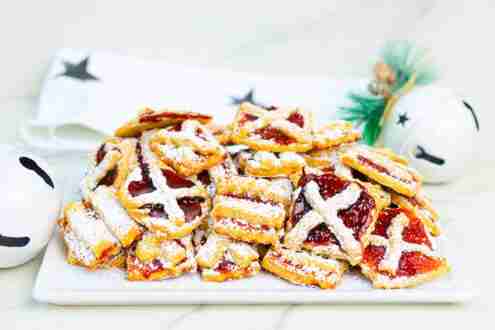 Linzer Cookies ⋆ My German Recipes