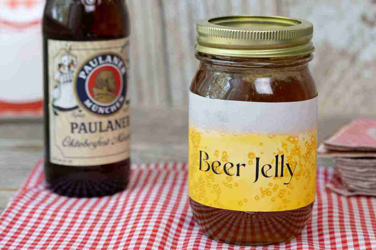 How to Make Homemade Beer Jelly ⋆ My German Recipes